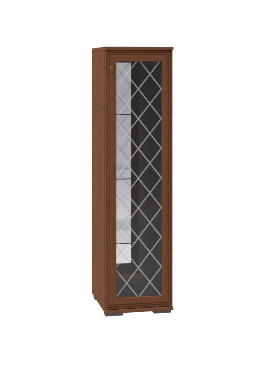 Домани Пенал-витрина Ричард РШ 4 352х1358х415, Орех донской