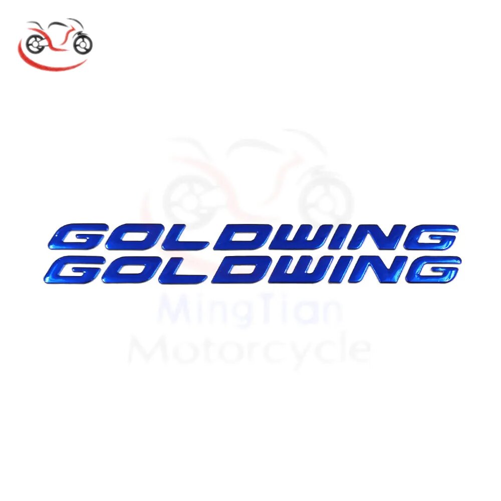 Для Honda GOLDWING GL мотоцикл украшение в виде ракушки логотип символ знак наклейки Белый, Синий
