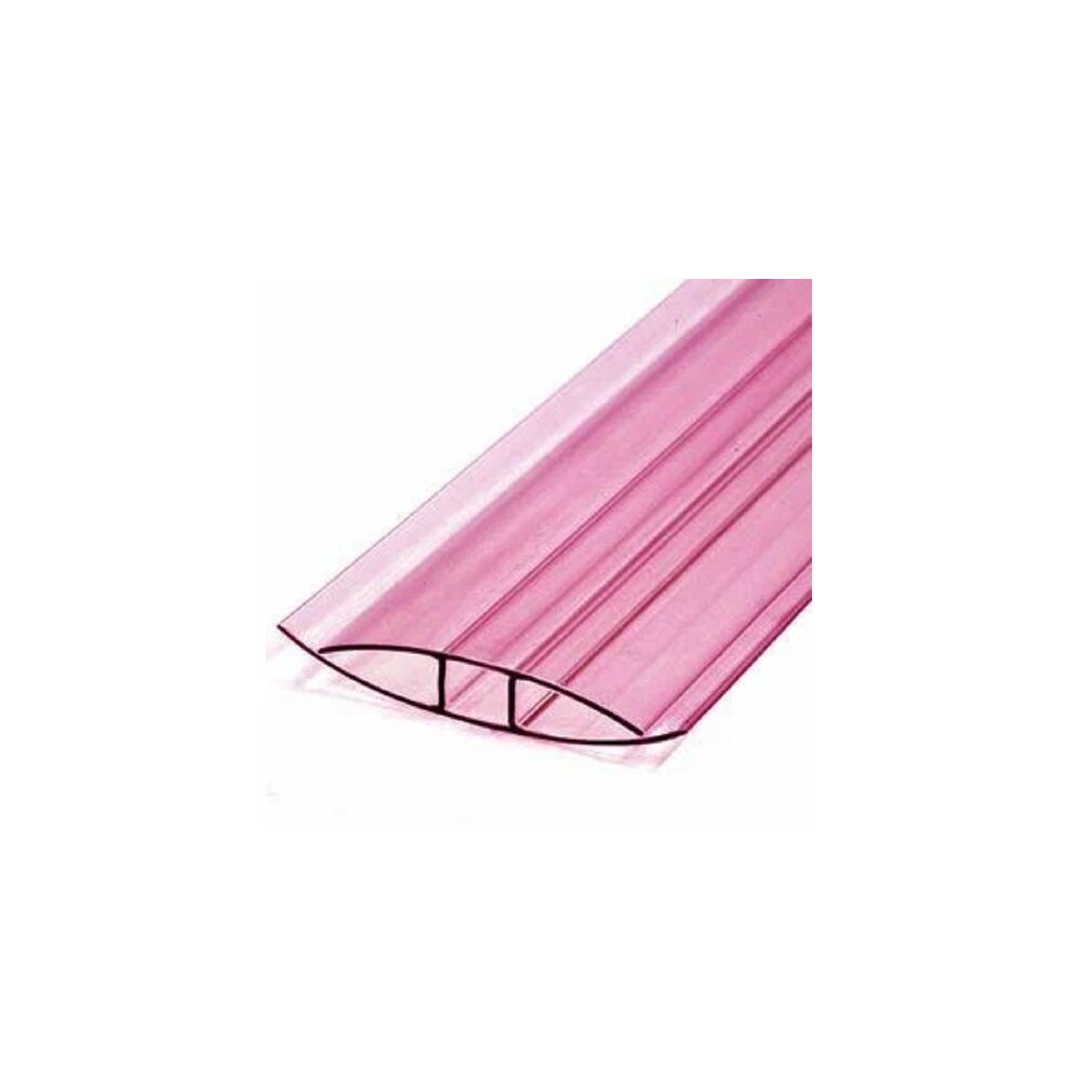 Профиль HP соединительный гранат для поликарбоната 16мм (6м)