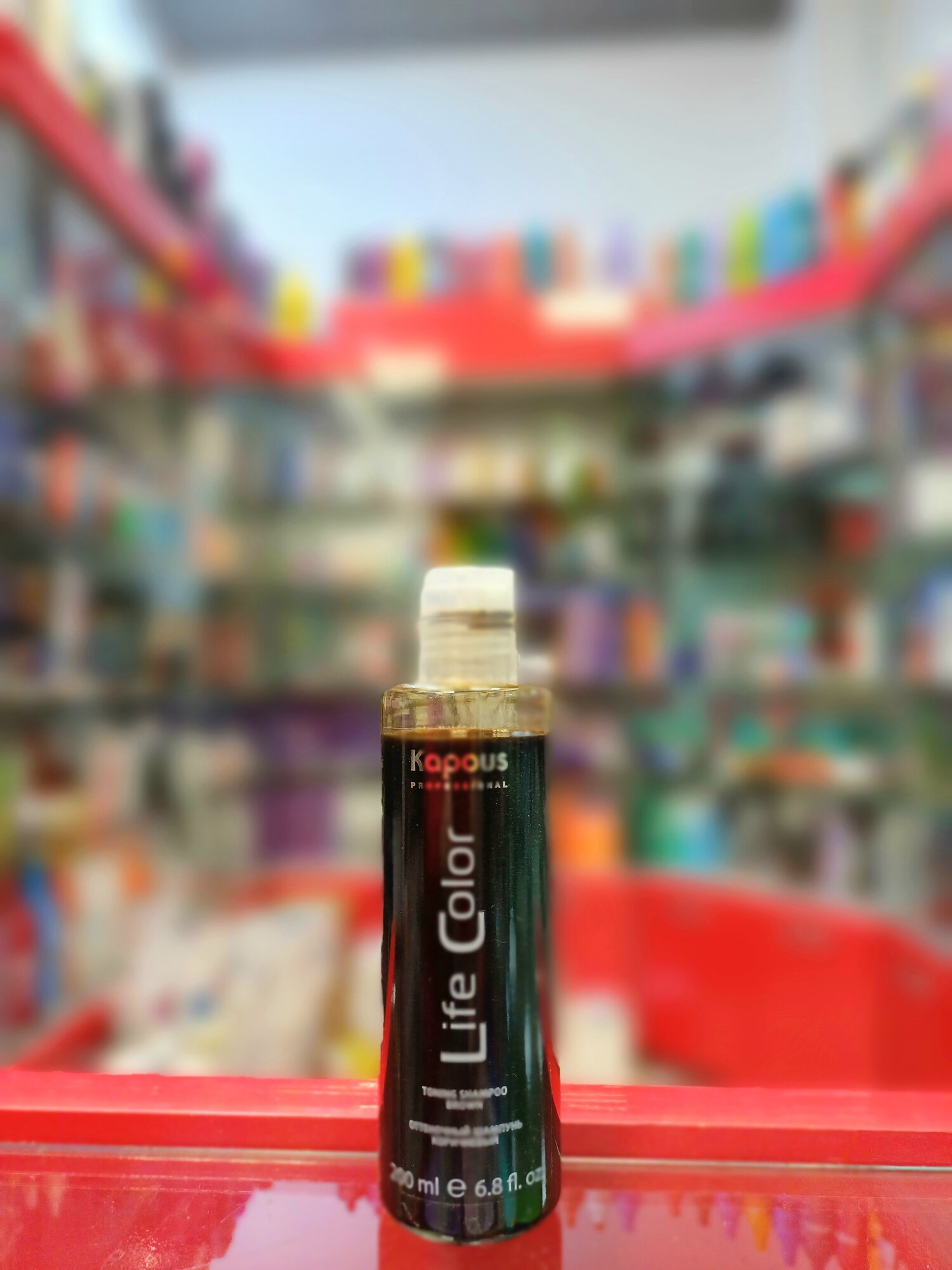 Шампунь оттеночный коричневый Kapous Professional Life Color 200мл
