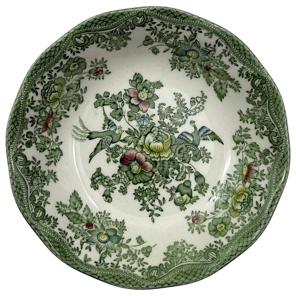 Миска "Oriental Pheasants", 12.5 см, 1965-1980 гг, Enoch Wedgwood Tunstall, Англия