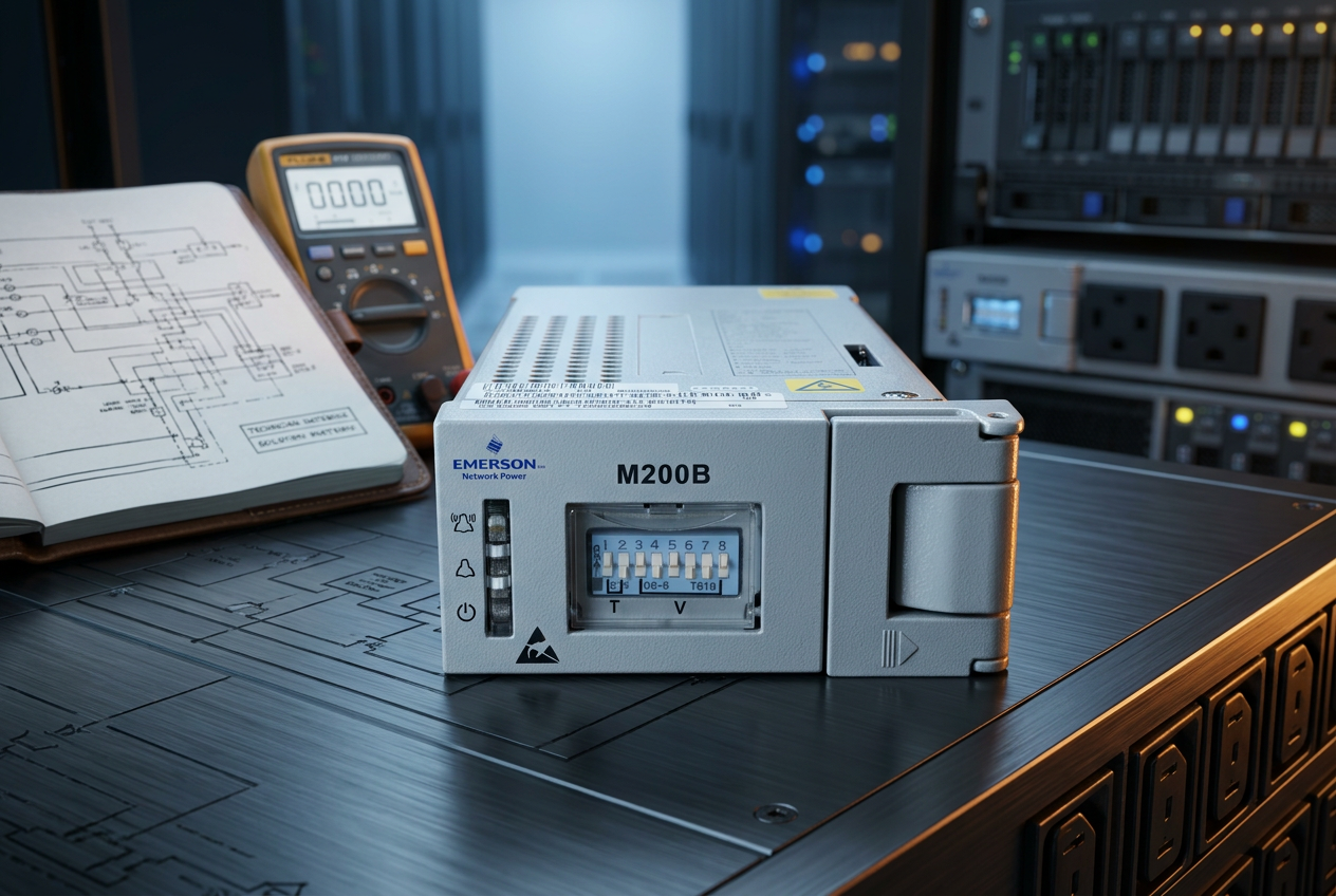 Модуль контроллера Emerson M200B для системы сетевой энергии
