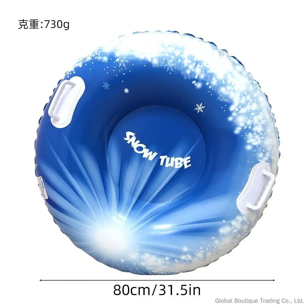 Тюбинг Snow Tube 80cm/31.5in синий для зимних развлечений