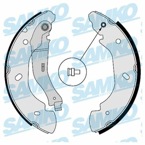 Колодки тормозные барабанные Samko 88580 для Ford TRANSIT