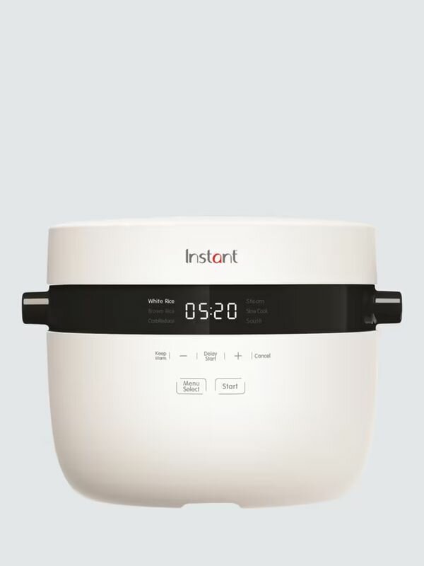 Instant Pot Рисоварка и пароварка на 12 чашек 12 Cup Rice Cooker & Steamer, белая