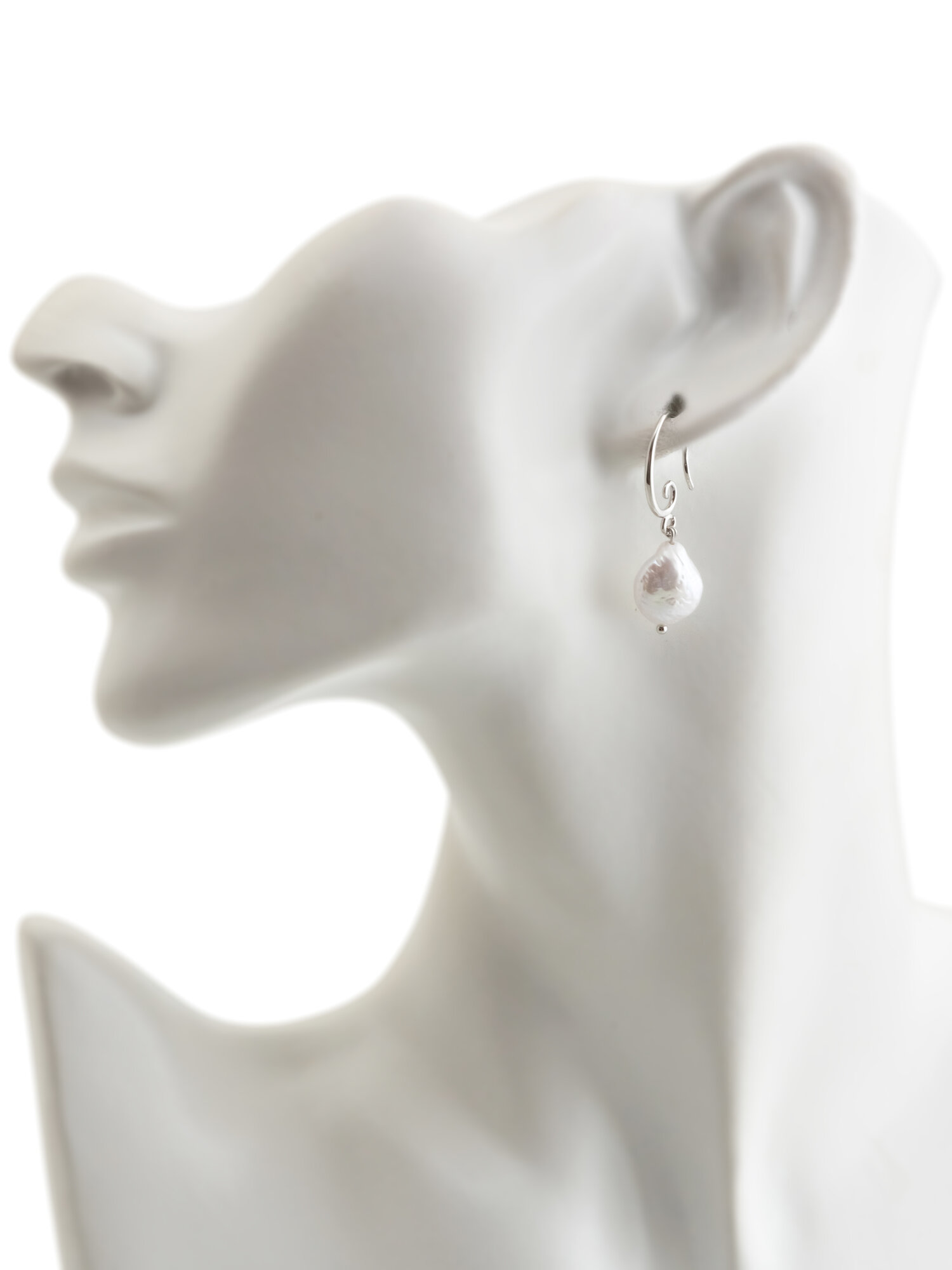 Серьги ЖемАрт, жемчуг культивированный