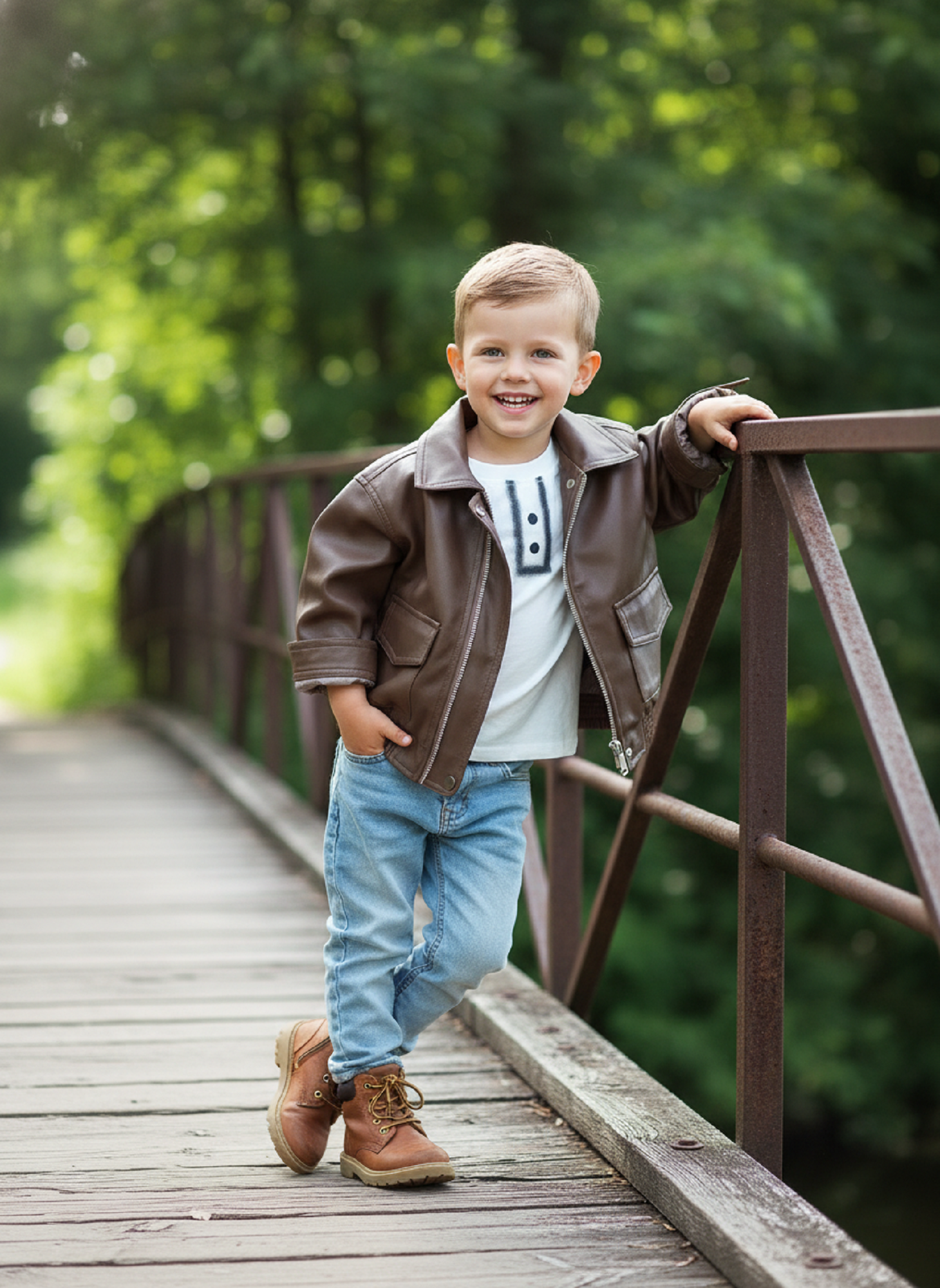 Куртка кожаная весна/осень