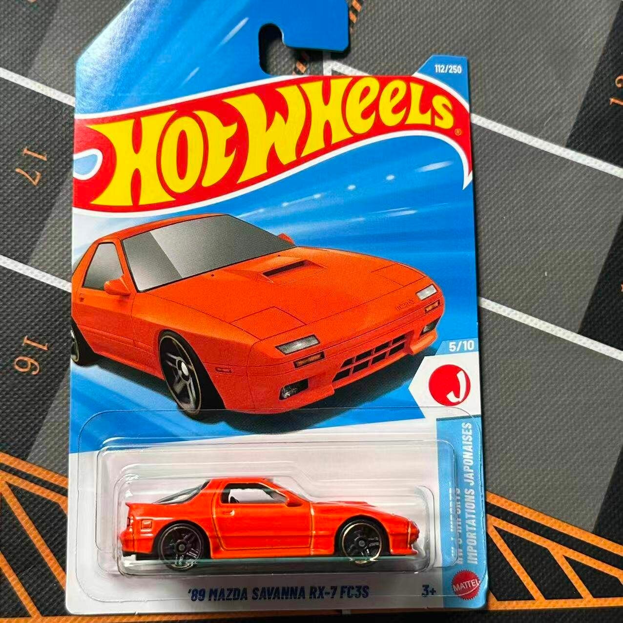 Hot Wheels 2026E серия, литой автомобиль 1:64 модель машинки(MAZDA RX7)
