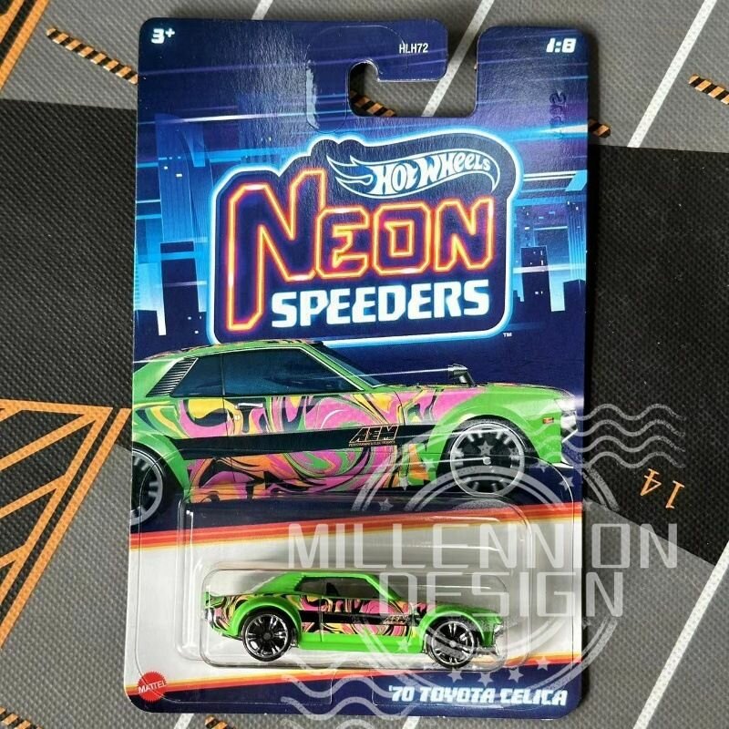 Hot Wheels 1:64 Neon Flyers Ретро Автоклуб(1-Тойота)