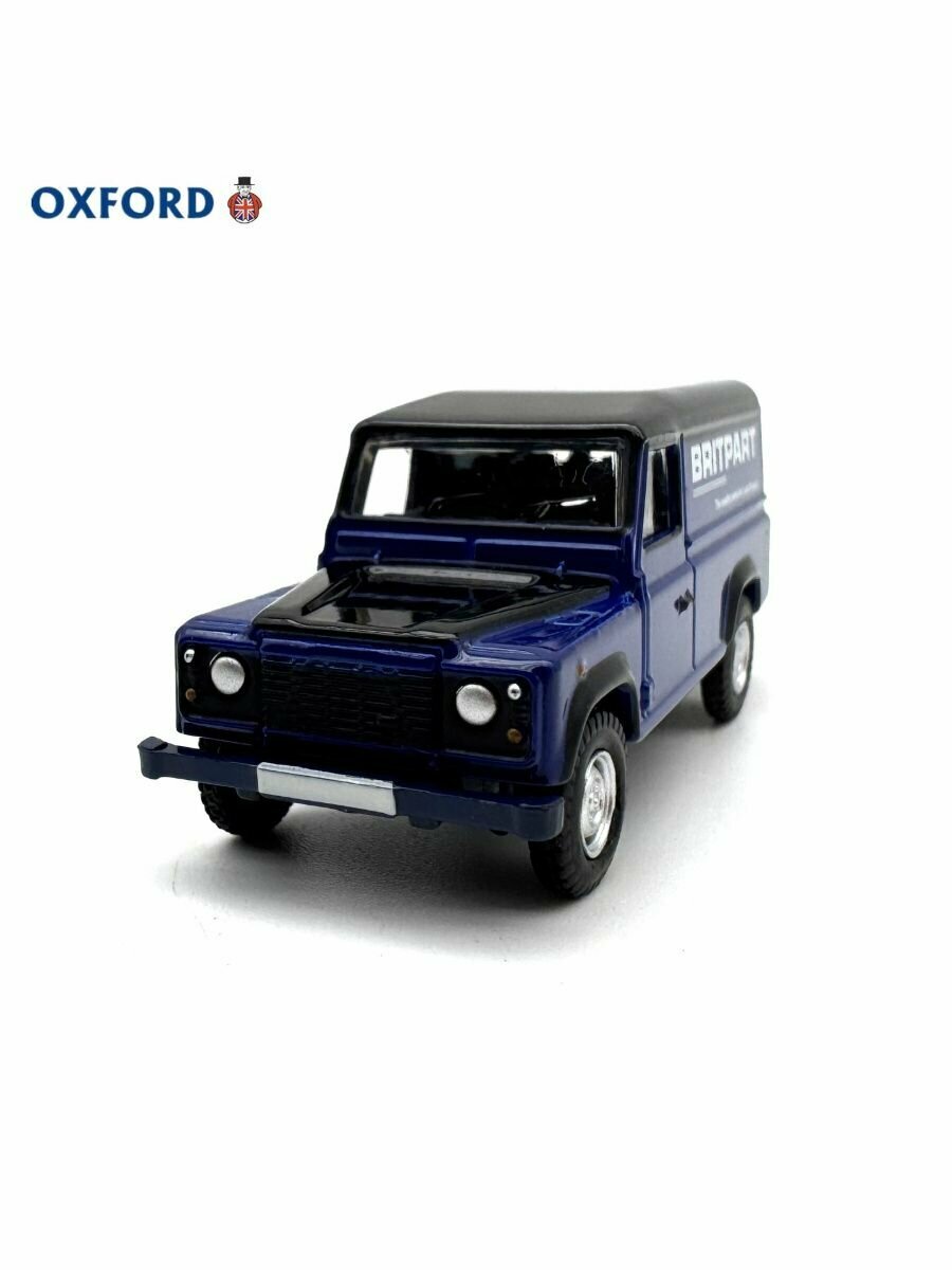 OXFORD Land Rover Defender BRITPART 1:76 коллекционная модель автомобиля из сплава, литая копия