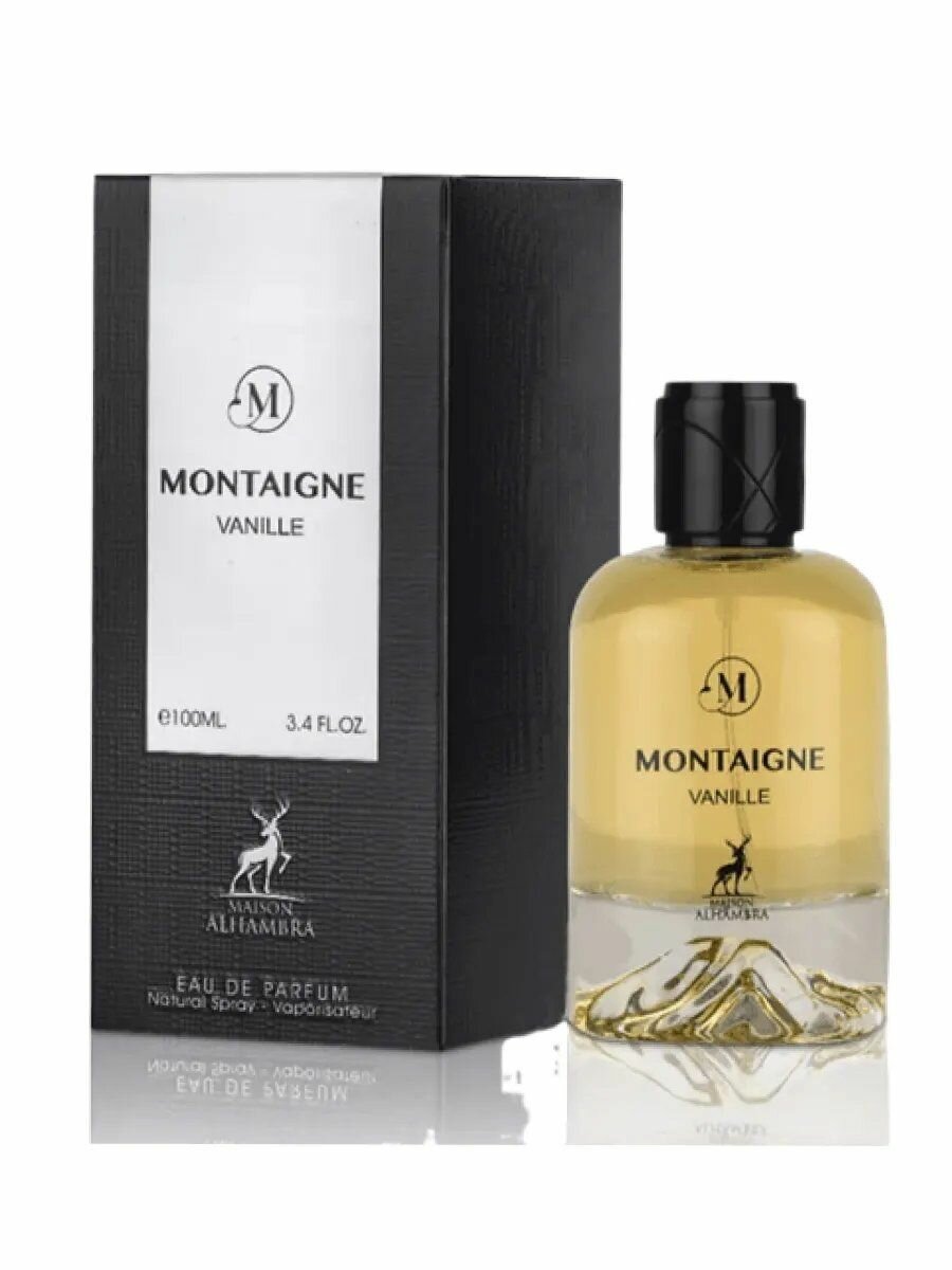 Парфюмерная вода Al Hambra MONTAIGNE VANILLE 100ml (аромат Manc Roses Vanille) для женщин