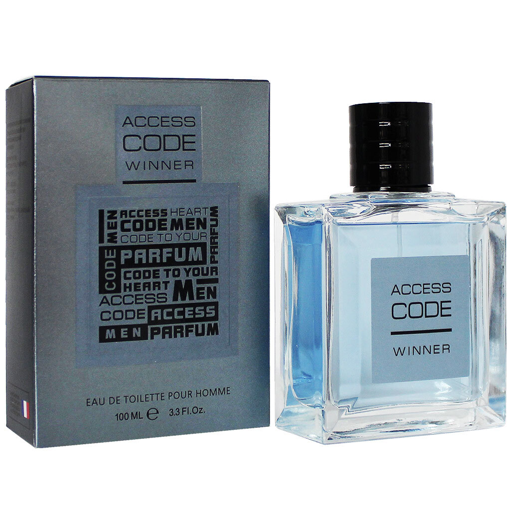 Туалетная вода Today Parfum Access Code WINNER 100ml (аромат PR Invictus) для мужчин