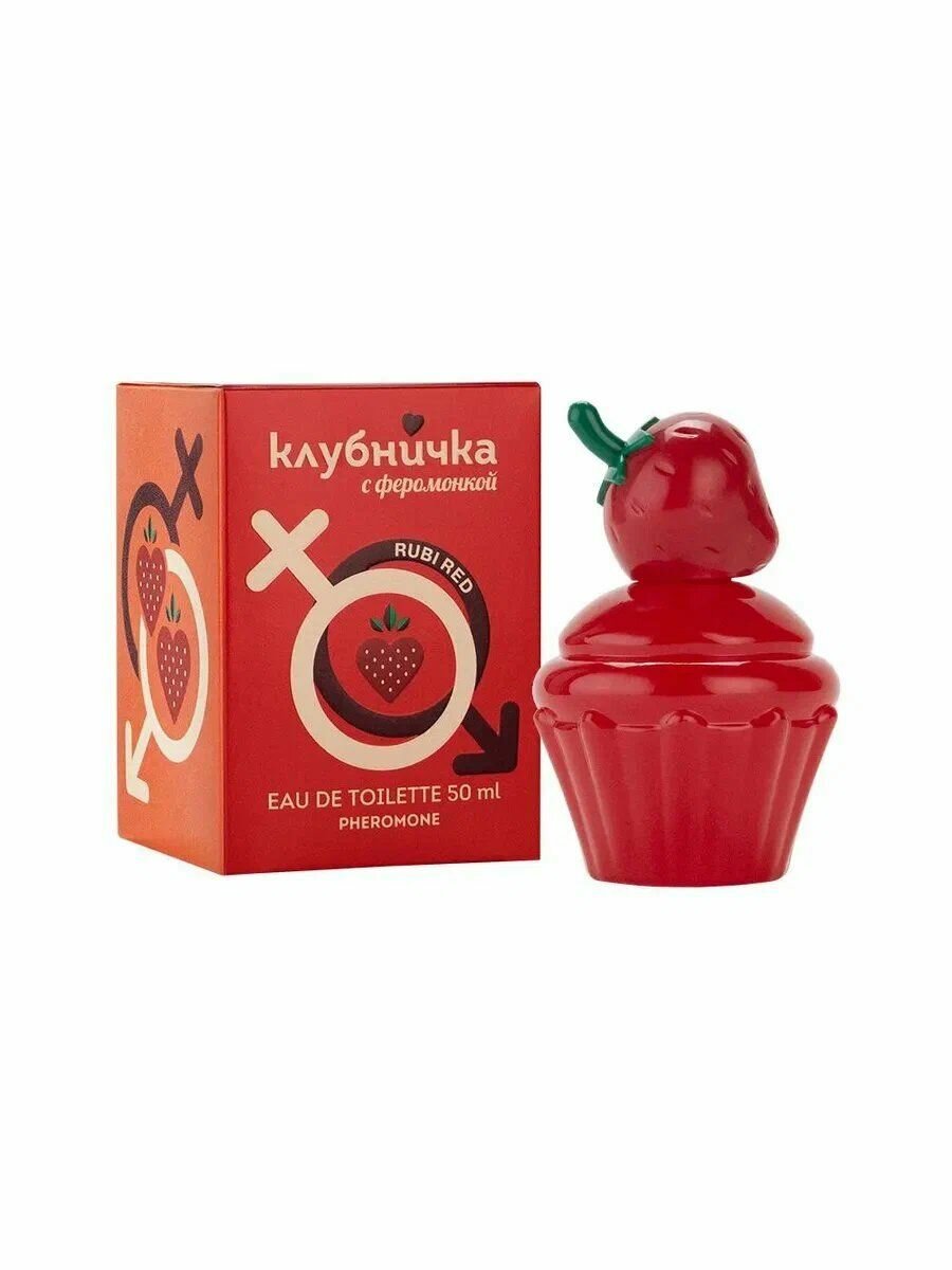 Туалетная вода Delta Parfum клубничка RUBI RED 50ml (аромат Esc Moon Sparkling) для женщин