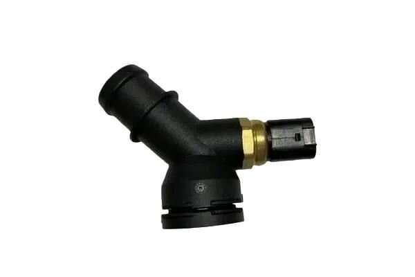 Фланец системы охлаждения VIKA 11221782401 AUDI A3, SKODA Octavia II, VW Golf 5/6/Jetta III/Caddy III 1.4/1.6 03-15 (с датчиком)