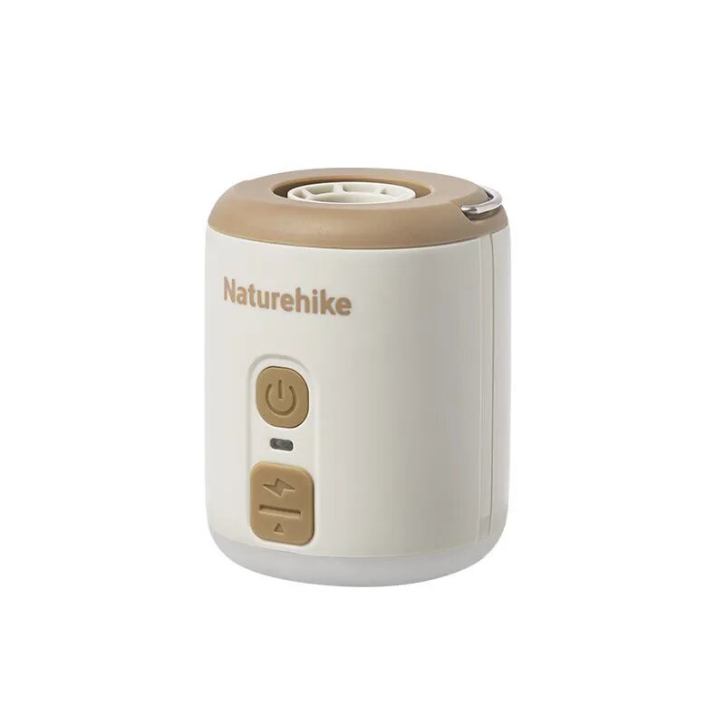Портативный насос Naturehike Wind Mini, 3 в 1: надув, сдув, фонарь, 102 г, Type-C