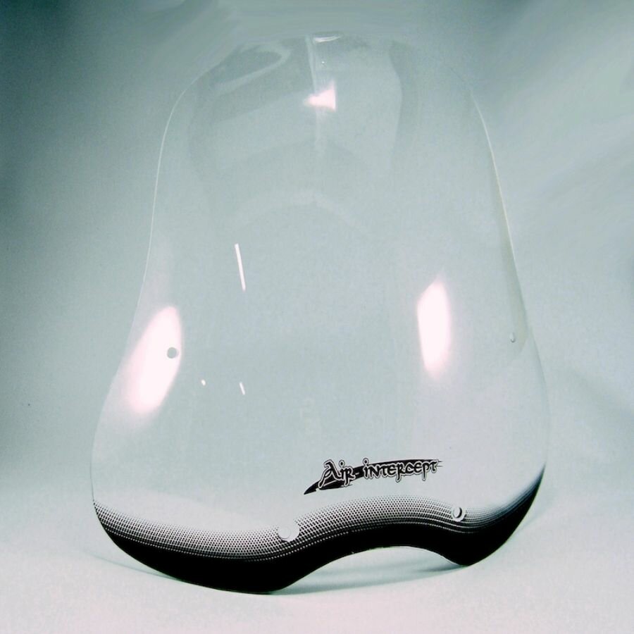 Щиток ветровой на мопед ALPHA (прозрачный), круглая фара (с креплением); DELTA, DINGO, Zodiak (2мм)