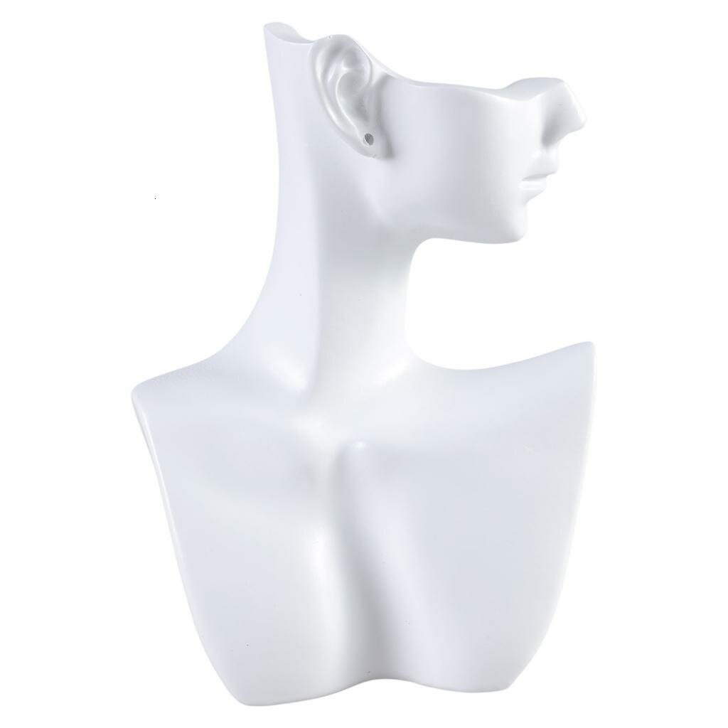 Стойка для демонстрации ожерелий, Белый - M