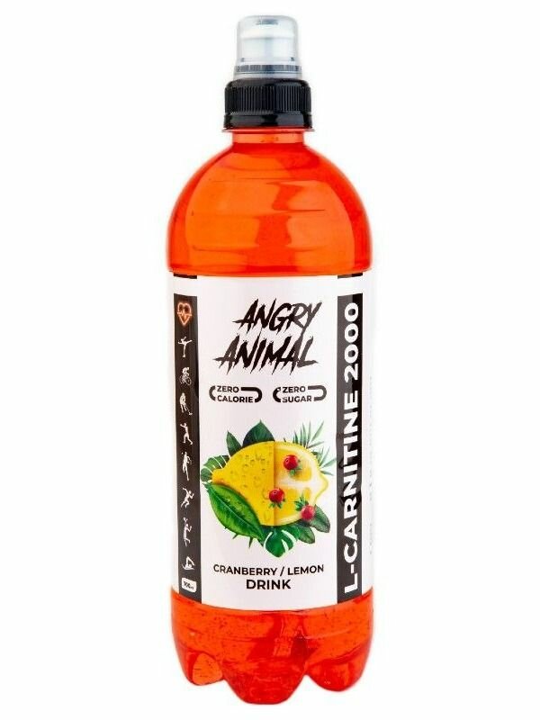 Angry Animal L-carnitine (700 мл.) (Клюква-Лимон)