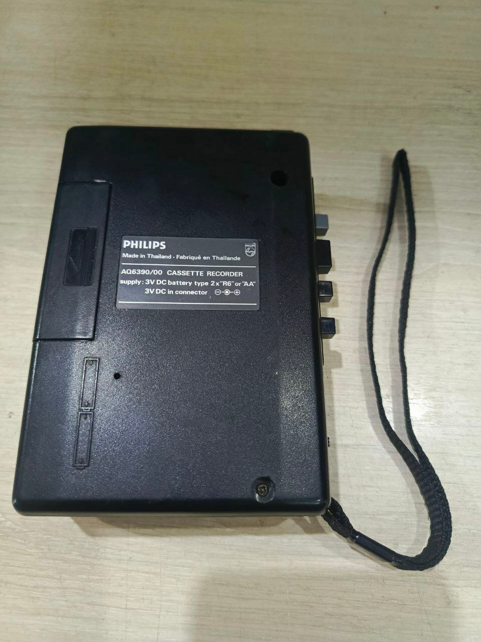 Кассетный проигрыватель Philips AQ6390, для кассет и диктофона