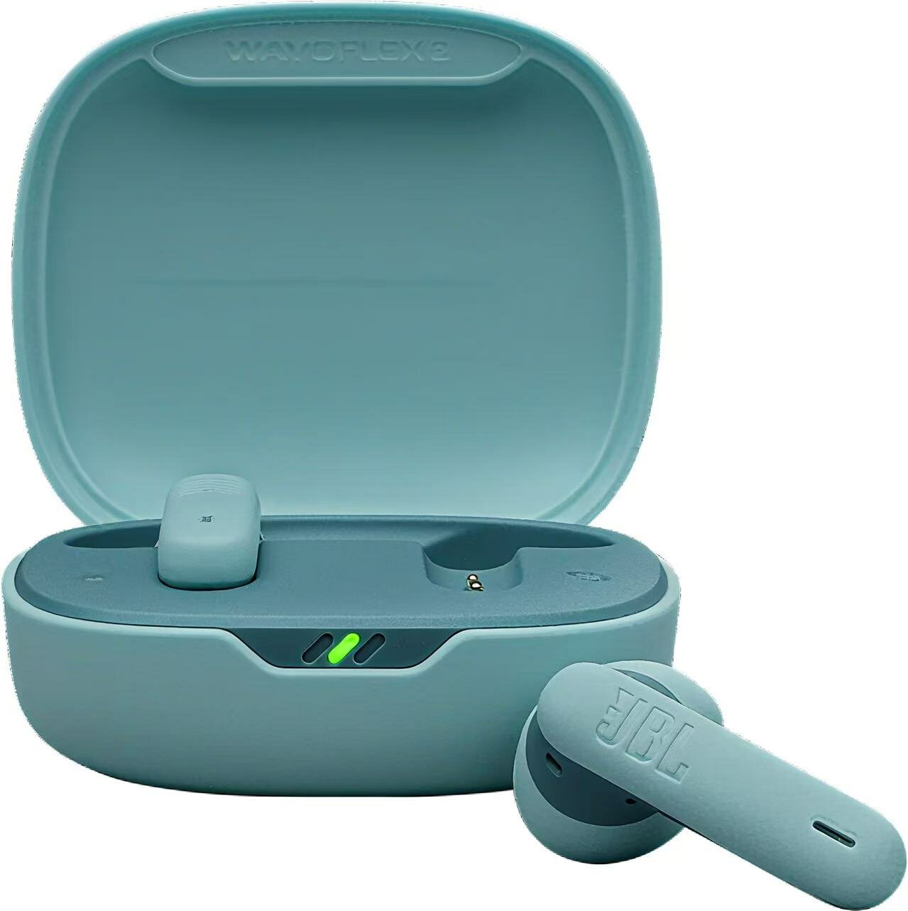 Беспроводные наушники JBL WAVE FLEX2 с шумоподавлением, водонепроницаемые, хороший звук, долгое время работы, мощный бас, синие