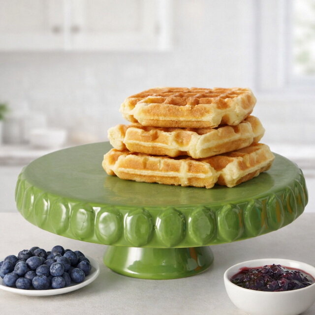 Керамическая тортовница Lime - Brentonico 25 см, Boltze (Больтце), 2053279