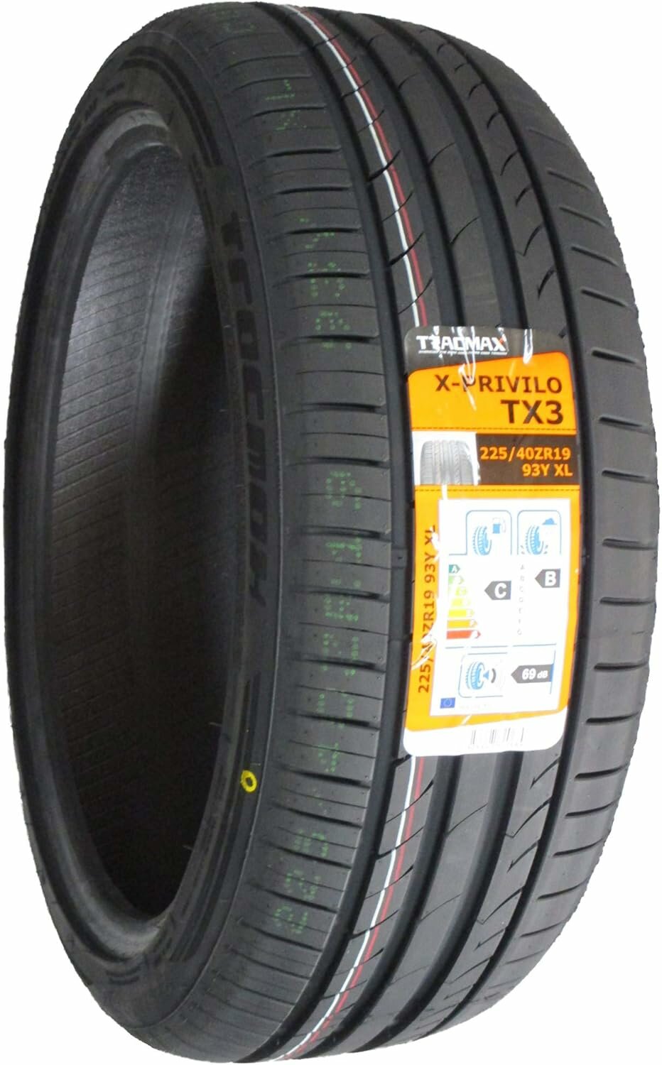 Шины Tracmax X-Privilo TX9, летняя, 235/60, R19, TL, 107V, высота профиля 60