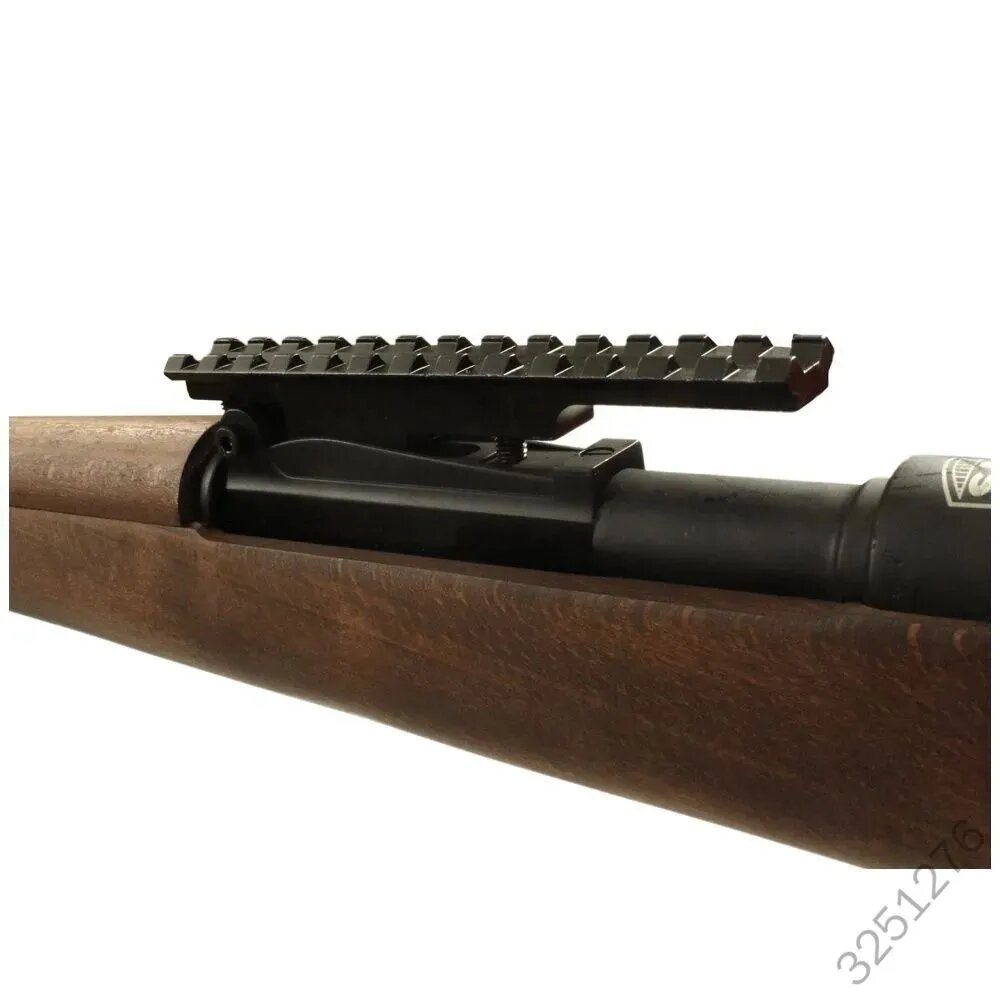 Базовое крепление для прицела Scout Picatinny Weaver для Mauser 98 K-98 K98 VZ 24 Черное — фото 1