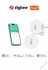 Tuya Zigbee 3.0 Temperature and Humidity Sensor Smart Home Compatible with Alexa...