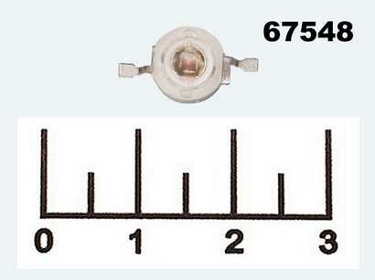Светодиод LED 3W красный LXHL-R3E (982)