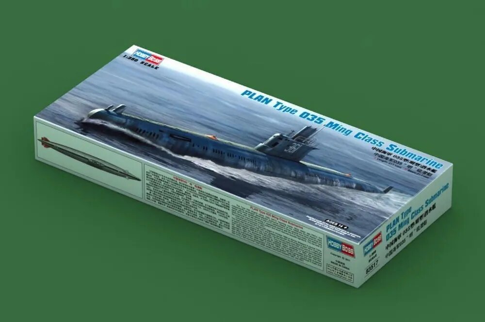 HOBBYBOSS Model 1/350 83517 Подводная лодка типа 035 Мин Танки Сборная модель для склеивания