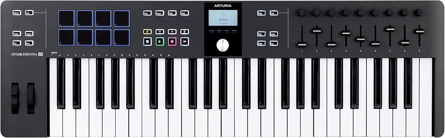 Миди-клавиатура Arturia KeyLab Essential 49 MK3 Black