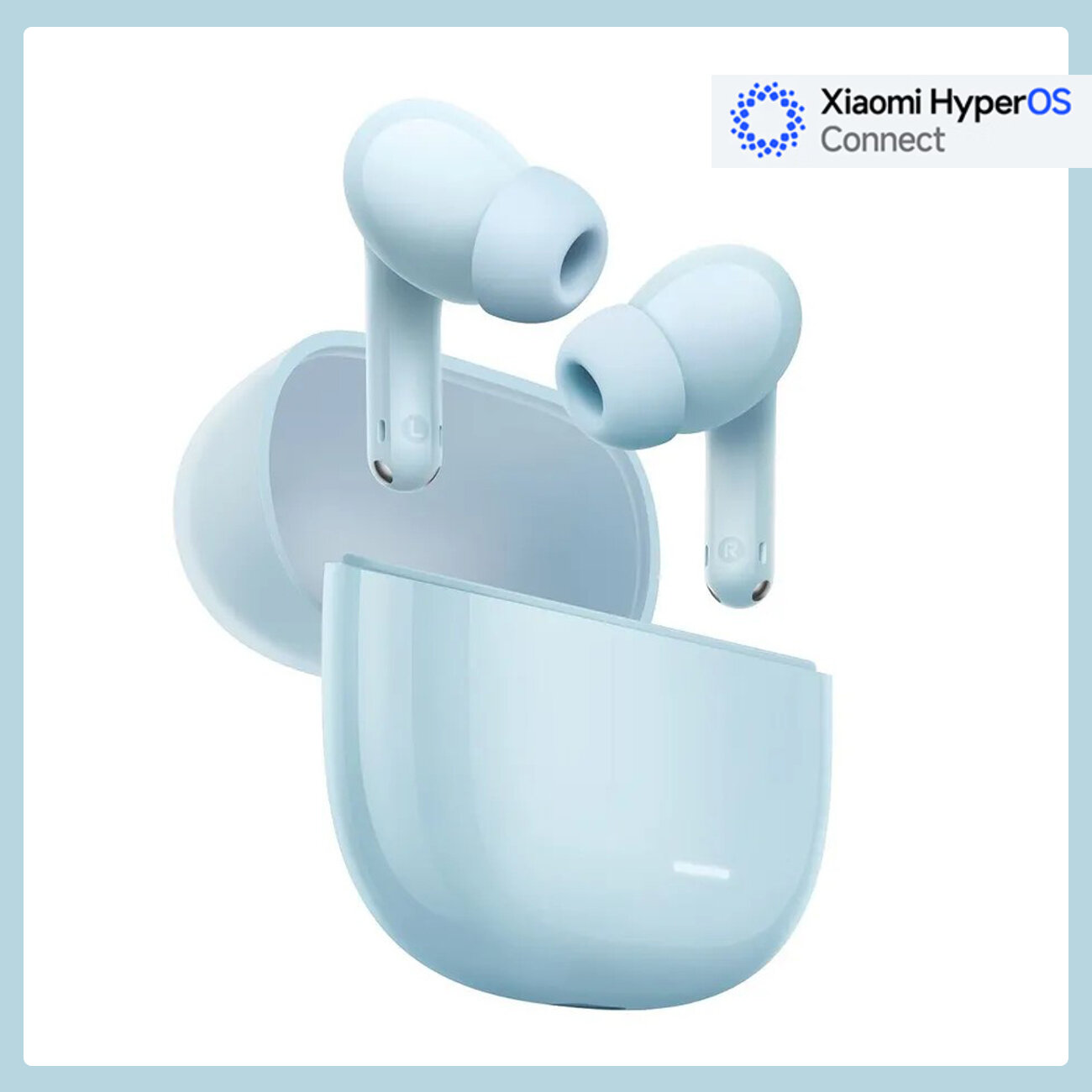 Redmi Наушники беспроводные с микрофоном REDMI Buds 8（Версия для молодежи） - синий，Bluetooth（USB Type-C）
