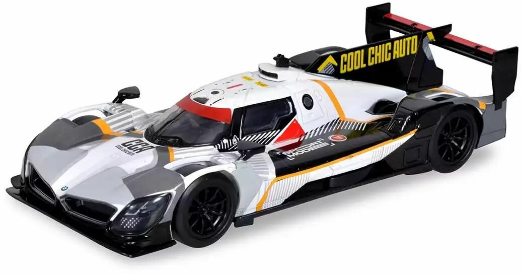 Модель машинки MSZ / Metal Speed Zone BMW M Hybrid V8, 21 см, масштаб 1:24, световые, звуковые эффекты, серая