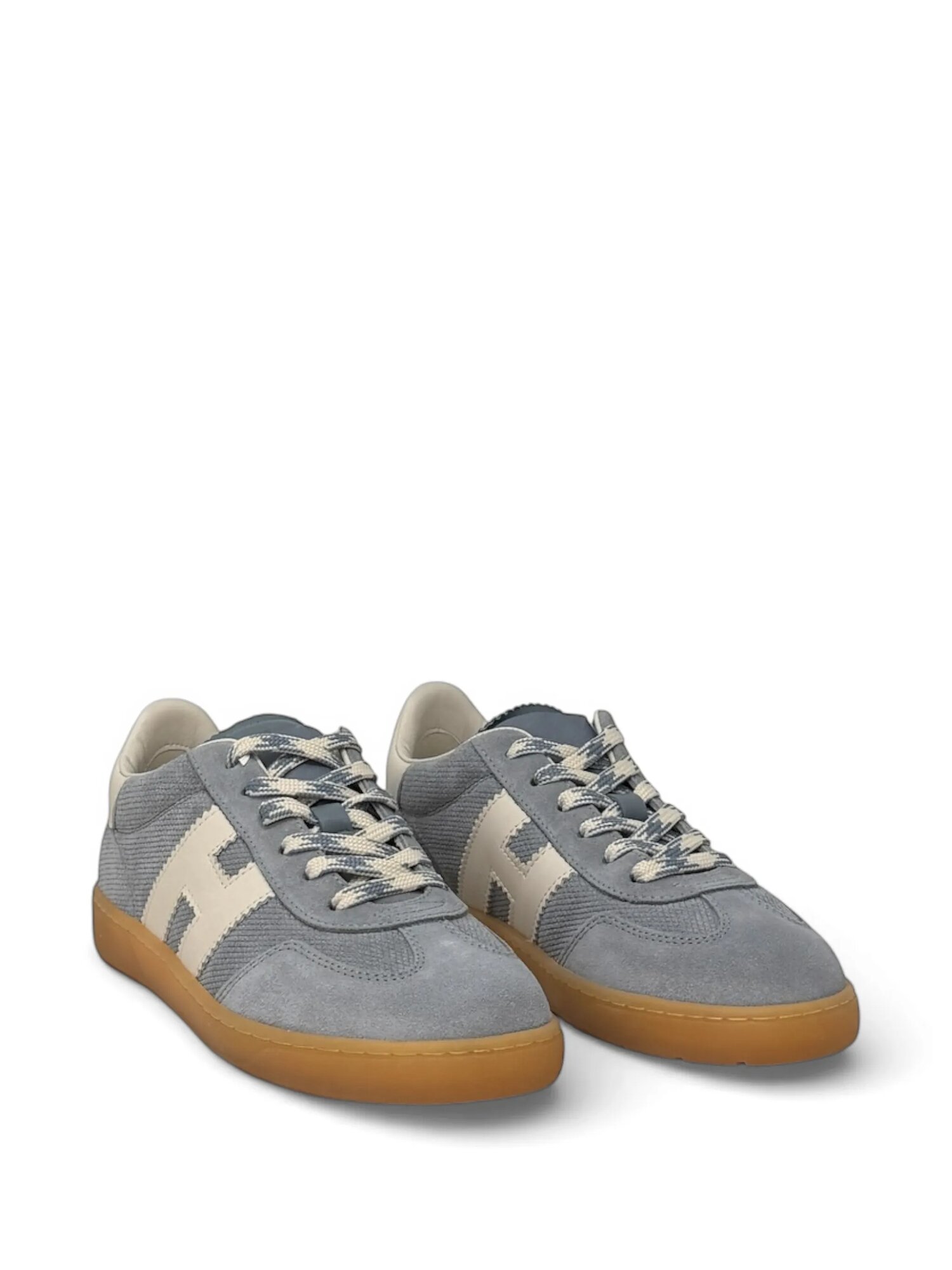 Кроссовки Hogan Logo patch sneakers, размер 40 EU, blue — фото 1