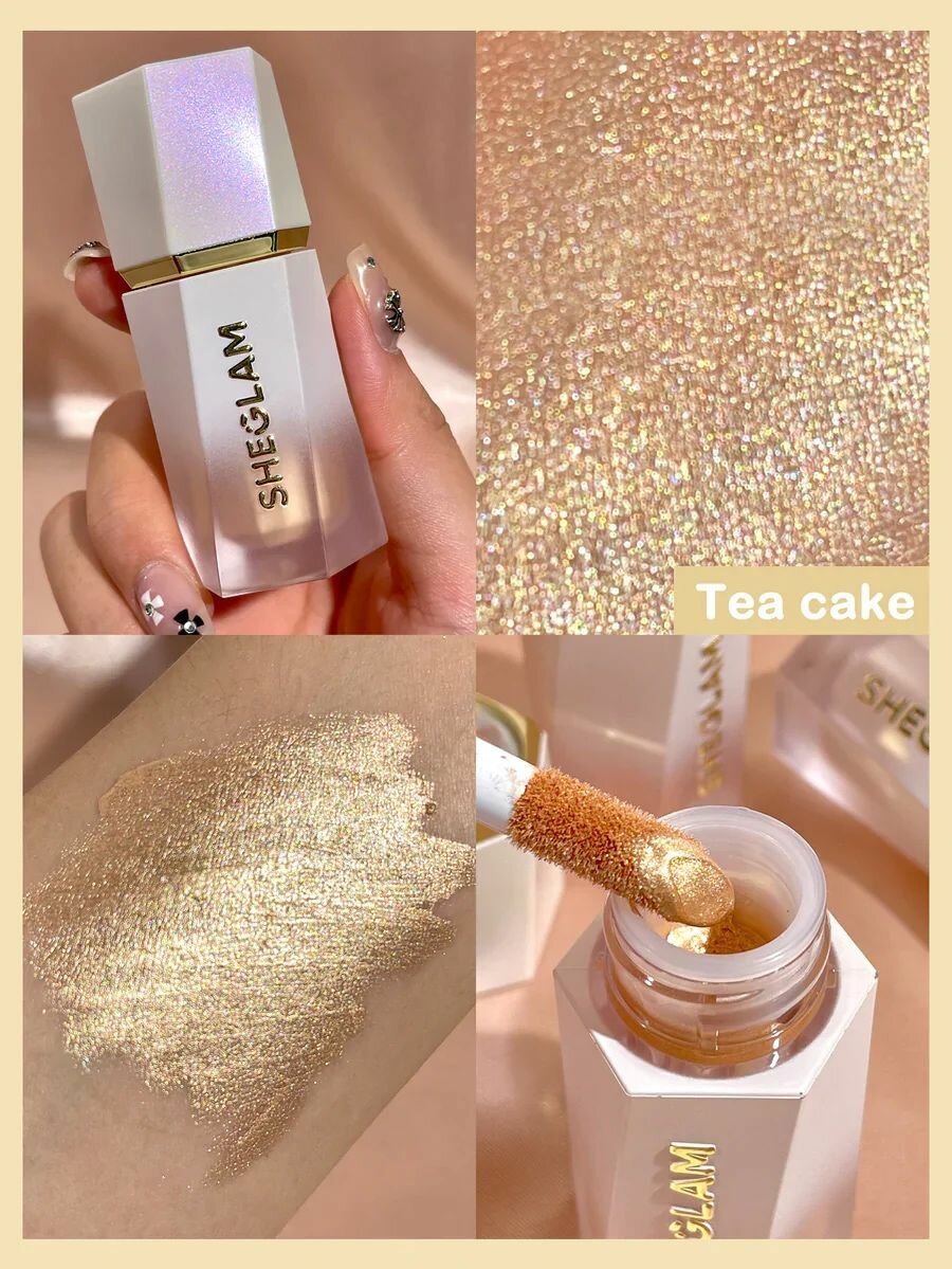 Жидкий хайлайтер - Sheglam Bloom Liquid Highlighter TEA CAKE