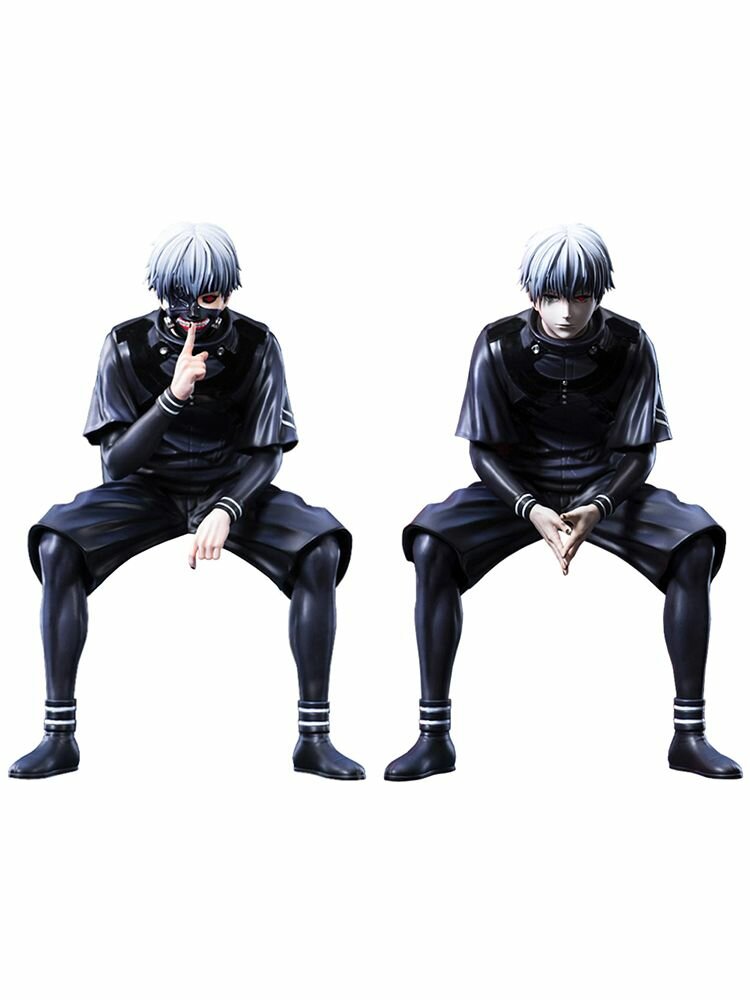 Фигурка Токийский Гуль Кен Канеки / Tokyo Ghoul Kaneki Ken figure 2 штуки Подарки для болельщиков 11cm