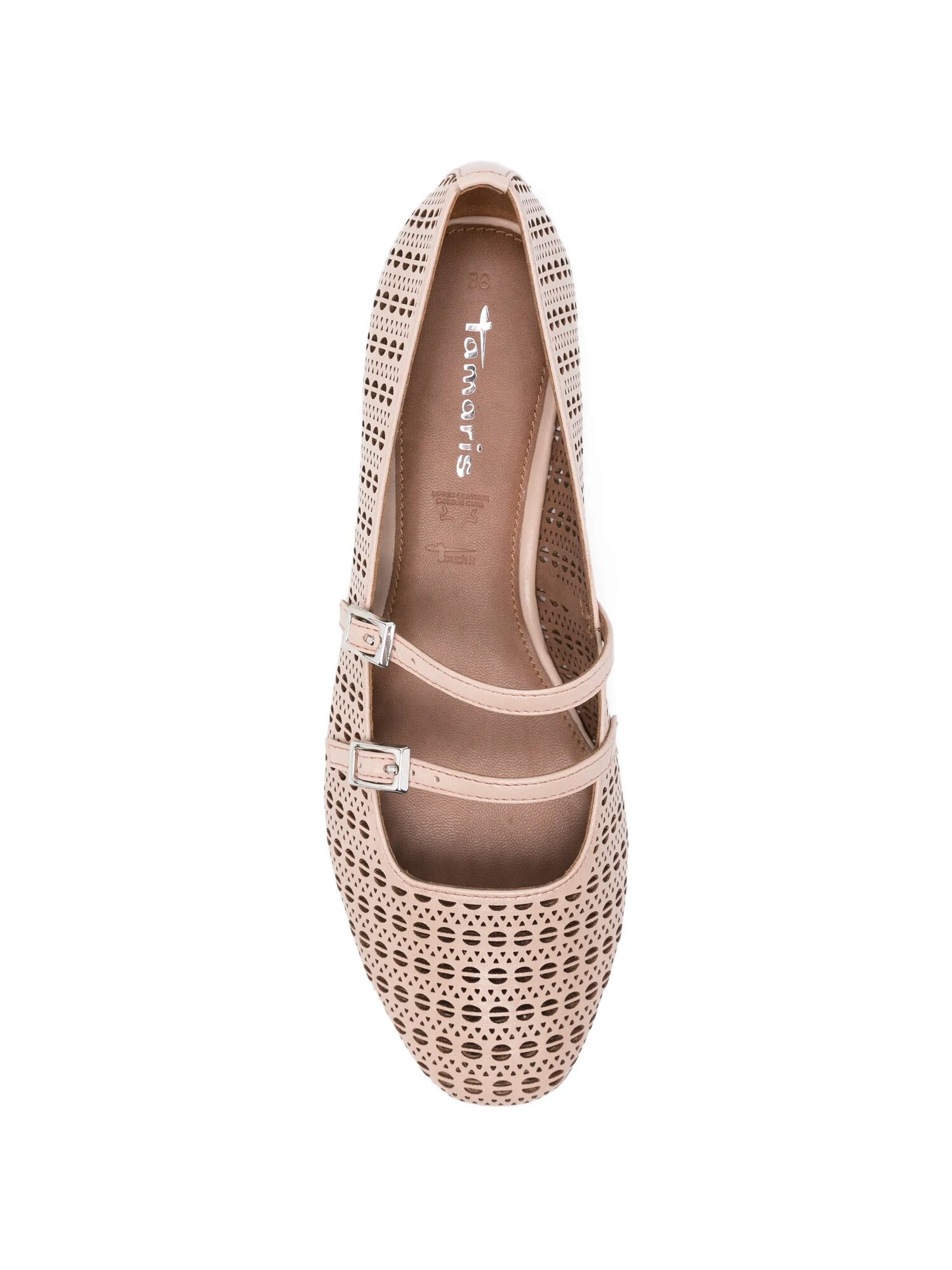Балетки Tamaris Cut-out strap ballet flats, размер 40 EU — фото 1