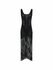 Платье Fringed midi dress