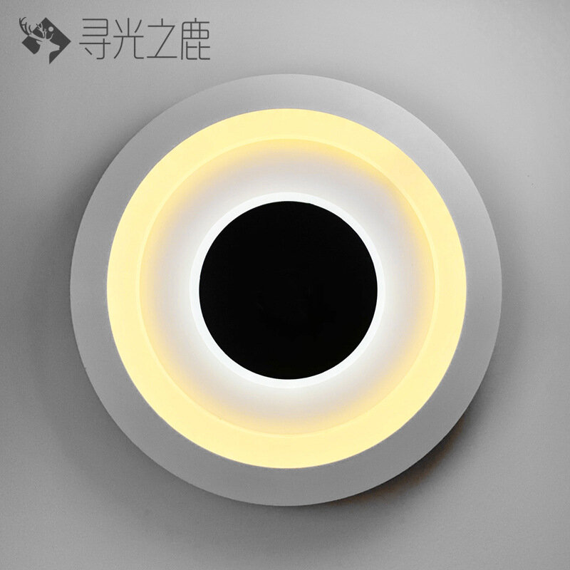 Светодиодный светильник для коридора, прихожей, балкона, потолочный светильник для входного холла, простой светильник для гардеробной с датчиком движения.