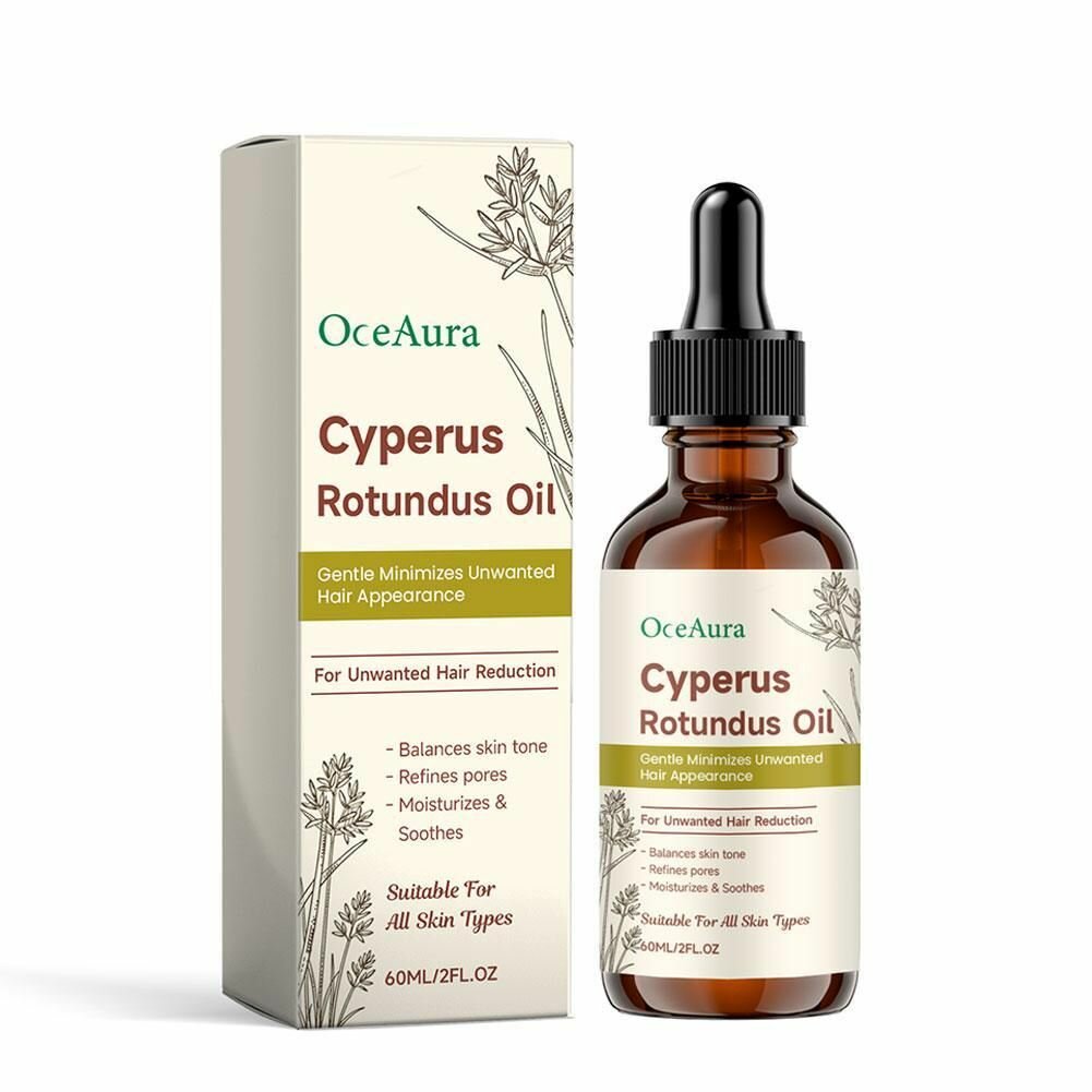 Масло для удаления волос Cyperus rotundus объемом 60 мл, замедляет рост волос.