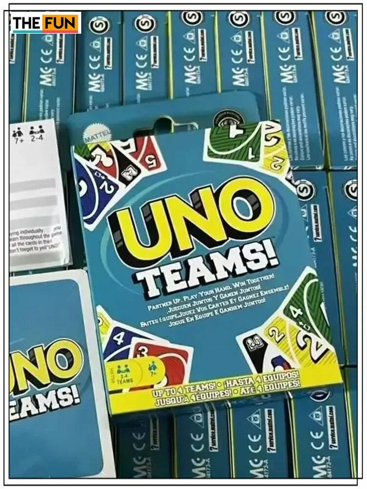 Настольная карточная игра Uno TEAMS! карт, Лило и ститч Новая версия игры для всей семьи