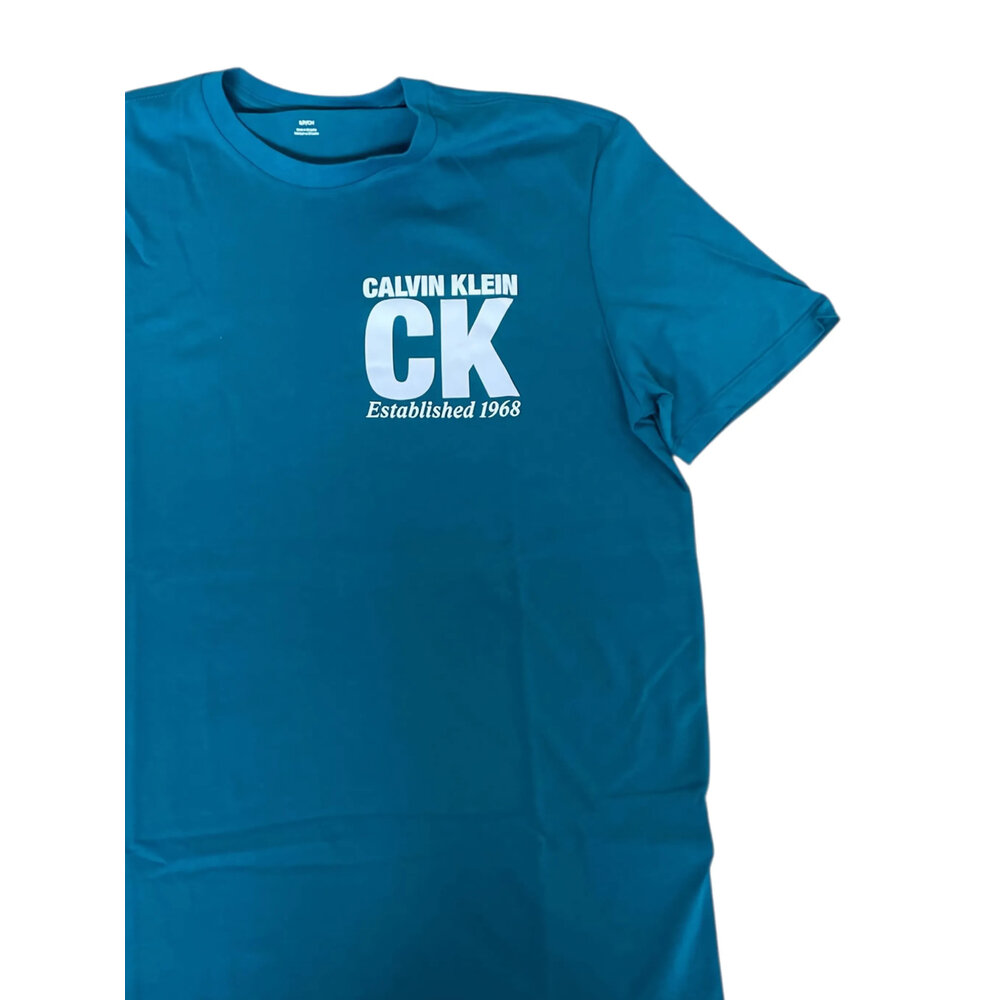 Футболка CALVIN KLEIN, размер XL, cиний — фото 1