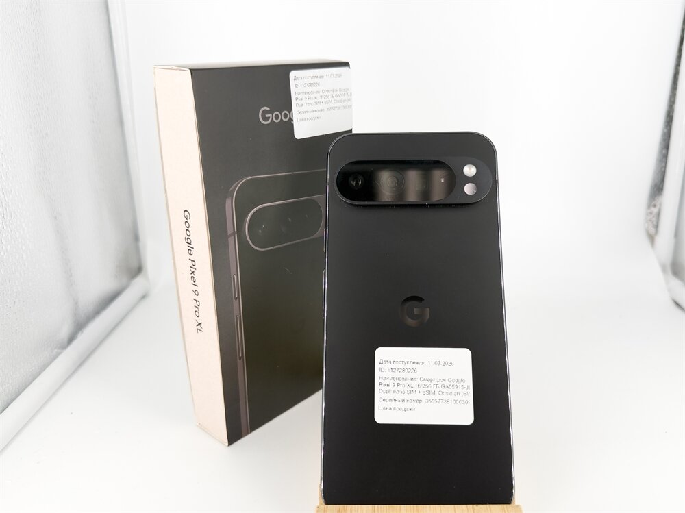 Смартфон Google Pixel 9 Pro XL 16/256 ГБ GA05915-JP, Dual: nano SIM + eSIM, Obsidian
