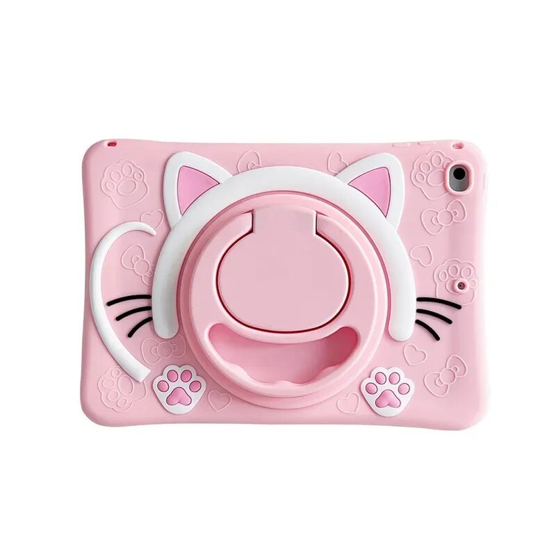 Силиконовый чехол для Huawei MatePad SE 10.1 Pink Cat