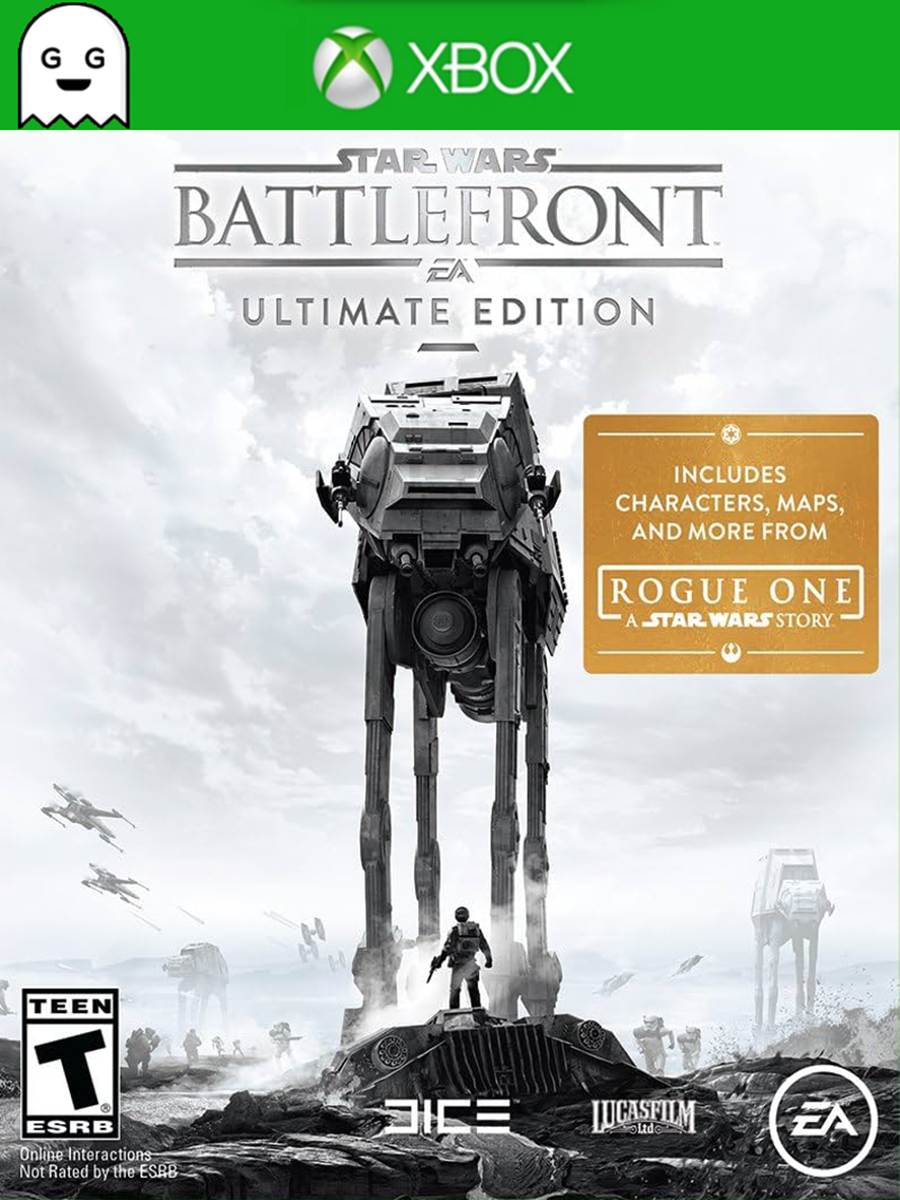 Игра Star Wars Battlefront Ultimate Edition, цифровой ключ для Xbox One/Series X|S, русская озвучка, Аргентина