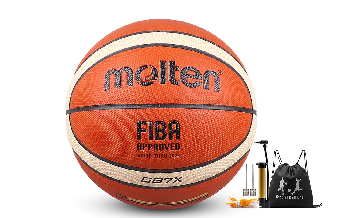Баскетбольный мяч унисекс Molten GG7X FIBA Approved официальный, номер 9053065