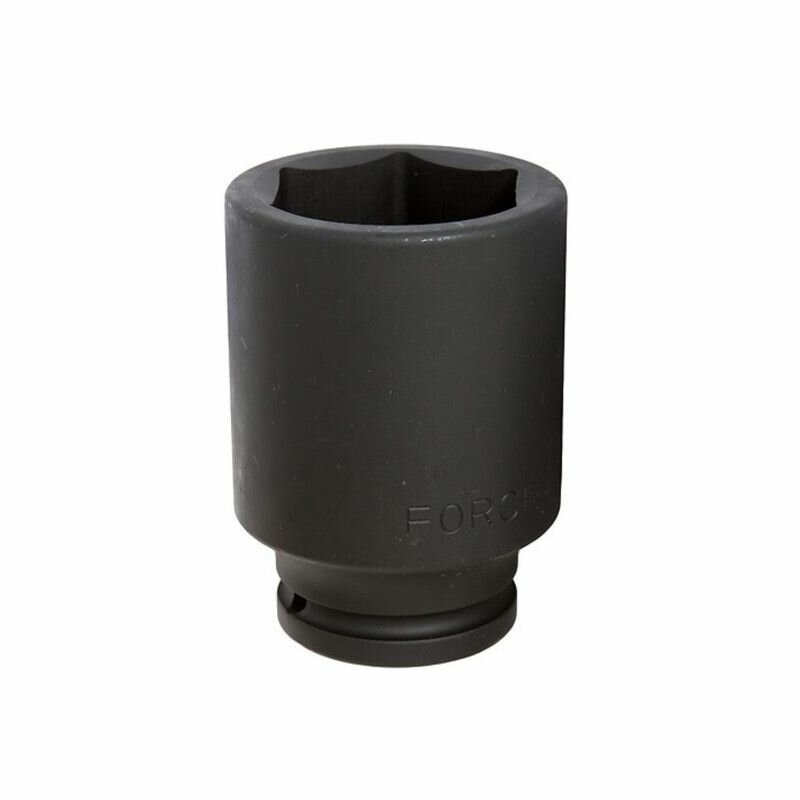 Головка торцевая ударная 1" шестигранная, 46 мм, L100 мм, Force 48510046