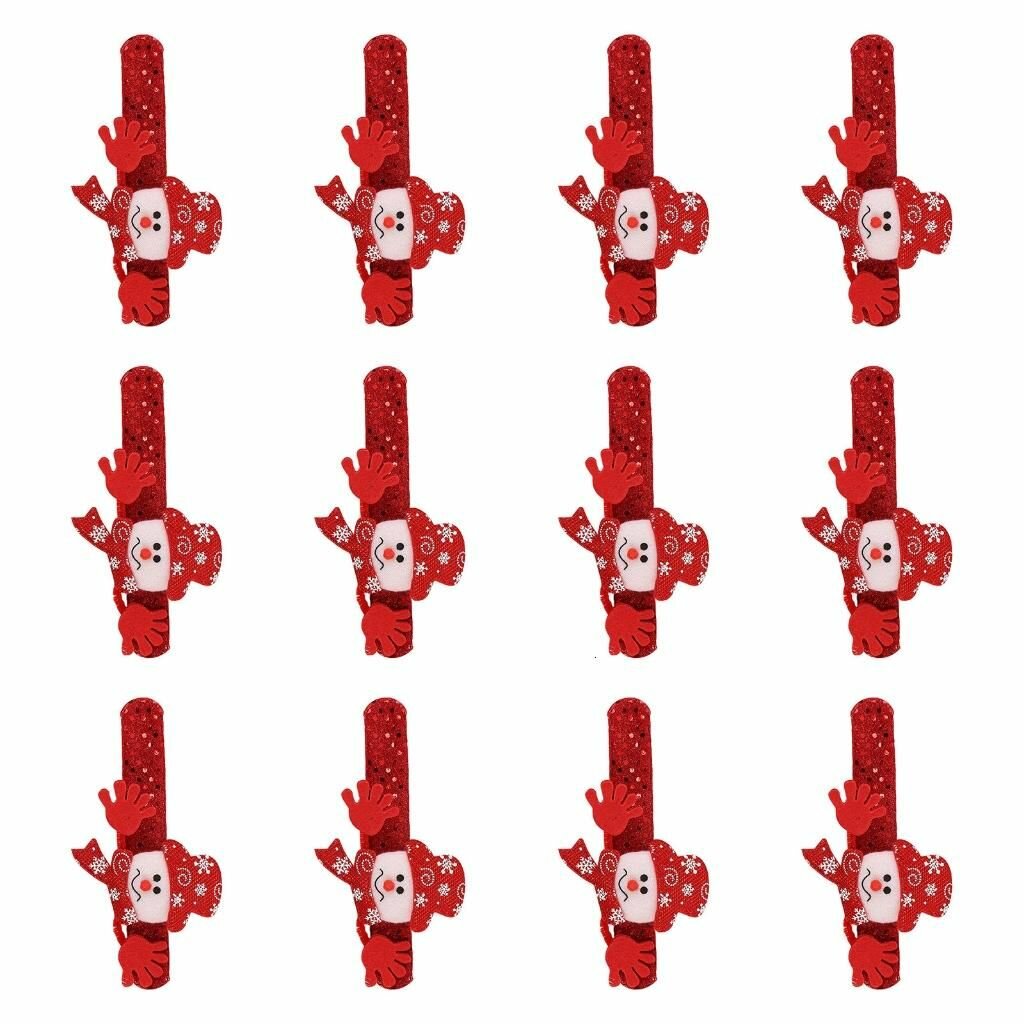 12 шт. Рождественские браслеты, - B