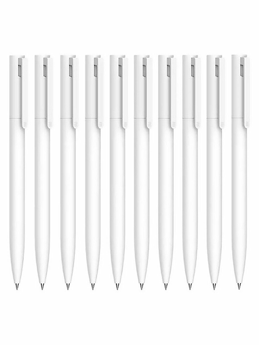 Набор гелевых ручек Xiaomi Mi Gel Ink Pen Black (10шт) (MJZXB01WC) Набор Ручек