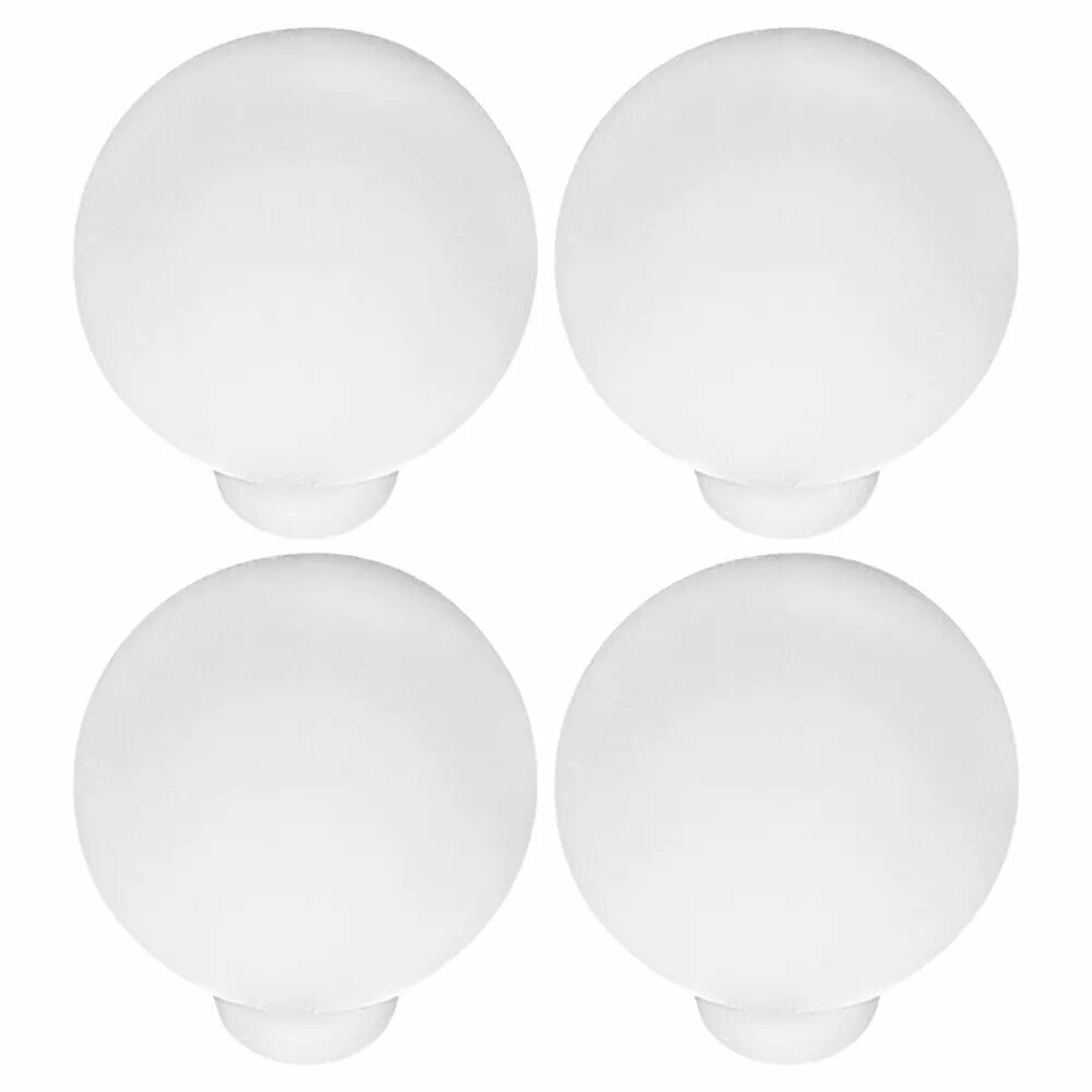 Белые матовые абс плафоны-шарики для светодиодных гирлянд, 100 штук, для декоративного освещения